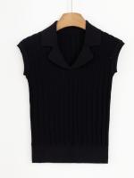 China Women's 100% long stable cotton sleeveless pullover for sale