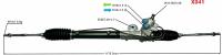 China 49001-7N900-A Power Steering Rack for 490017N900A NISSAN SUNNY N16 for sale