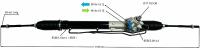China 49001-8H900 Power Steering Gear Rack FOR 490018H900 Nissan X-TRAIL T30 for sale