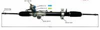 China 49001-CC20B Power Steering Rack for 49001CC20B Nissan Murano 3.5L  V6 for sale