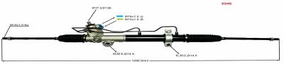 China 49001-CK000 Power Steering Rack Fit 49001CK000 Nissan Quest 2004-2009 for sale