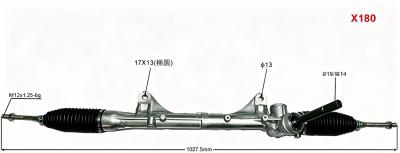 China 48001-9U100 Power Steering Rack For 480019U100 NISSAN TIIDA SYLPHY LIVINA NOTE E11 for sale