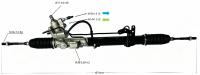China 49001-JA000  Power Steering Rack for  49001Ja000 Nissan Altima Teana 2.5 J32 for sale