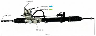 China 49001-JA000  Power Steering Rack for  49001Ja000 Nissan Altima Teana 2.5 J32 for sale