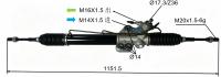 China 49001-VZ10A Power Steering Rack for 49001-VW600 NISSAN URVAN E25 for sale