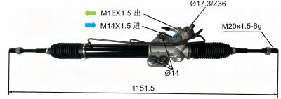 China 49001-VZ10A Power Steering Rack for 49001-VW600 NISSAN URVAN E25 for sale