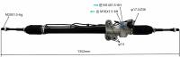 China 49001-3XT0B Power Steering Rack For 490013XT0B NISSAN Urvan NV350 E26 for sale