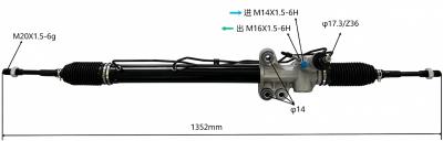 China 49001-3XT0B Power Steering Rack For 490013XT0B NISSAN Urvan NV350 E26 for sale