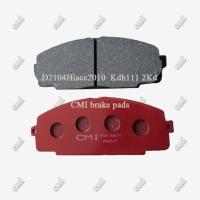 China 04465-26020 Disc Brake Pads for Toyota Hiace 2010 KDH111 2KD Engine - 50,000-80,000 KM Lifespan Options for sale
