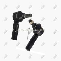 China Toyota Corolla Inner Outer Tie Rod End 45046-19175 Steel Suspension Assembly with 50,000-80,000 KM Service Life for sale