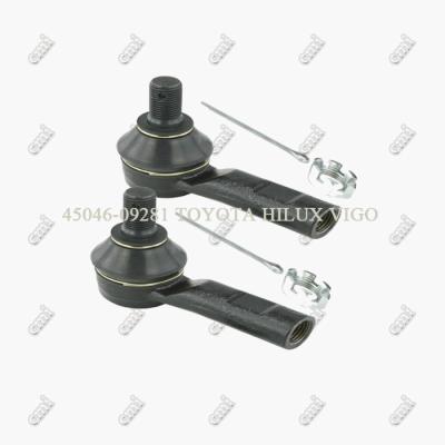 China 45046-09281 Inner Outer Tie Rod End for TOYOTA HILUX VIGO - Steel Suspension Assembly with 50,000-80,000 KM Warranty for sale