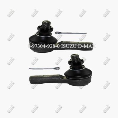 China ISUZU D-MAX Inner Outer Tie Rod End 8-97304-928-0 with 50,000-80,000 KM Warranty and Steel Construction for sale