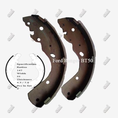 China Drum Brake Shoe Replacement for Ford Ranger Everest Mazda BT50 2009-2012 Models 30K-50K KM Performance for sale