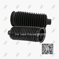 China 45535-59045 Toyota Steering Rack Boot Replacement - CV Joint Silicone Boot with Drive Shaft Clips (2-Piece Set) for sale