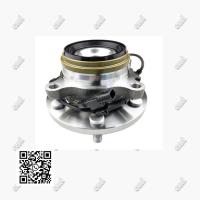 China Nissan Y62 Armada 2003-2015 Front Axle Wheel Hub Unit 40202-1LB0A with ABS Sensor for sale
