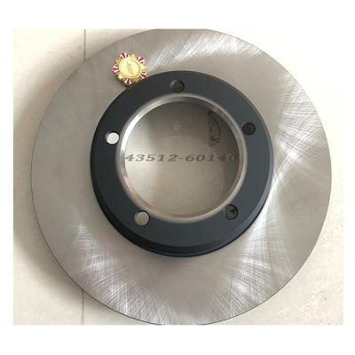 China Toyota Land Cruiser HZJ79 Front Brake Disc 43512-60140 - 261.6mm Diameter, 5-Hole Pattern for 1990-2007 Models for sale