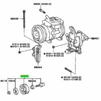 China 88440-60040 Lexus Heating Air Conditioning Compressor Pulley Assy for sale