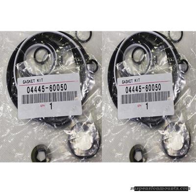 China FJ80 04445-60050 Power Steering Gear Gasket Kit for Recirculating Ball System with 90381-35001 Steering Knuckle Bush for sale