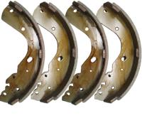 China Isuzu D-Max 8-97947-802-0 Mitsubishi L200 Drum Brake Shoes 4600A447 - Non-Asbestos Ceramic Friction Material for sale