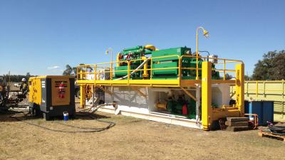 China HDD Mud Recycling System Linear Motion Shale Shaker In Well Drilling for sale