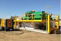 China Oilfield Drilling Equipment Solid Control HDD Mud Circulation System 120m3/h for sale