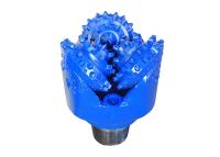 China Oil Well 9 7/8 Inch Tricone Drill Bit Tungsten Carbide Blade Tricone Rock Bit for sale