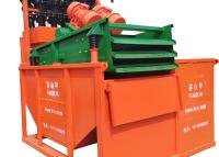 China 200GPM 50㎥/H Mud Slurry Recycling System 2stage Wear Resistant for sale