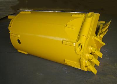 China Single Bottom 1200mm High 700Kg Rock Drilling Bucket for sale