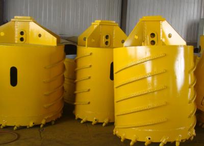 China Diameter 1000mm 12pcs Teeth Core Barrel For Foundation Drill for sale