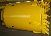 China 16mm Thickness 40mm Bottom Rock Drilling Bucket for sale