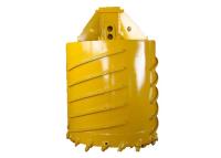 China Hard Rock 1500mm Drilling Core Barrel Manganese Steel for sale