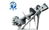 China Construction Drilling Tools Hard Rock Auger Double / Single Cut Q355d for sale