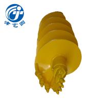 China Single Cut Flat 600mm Rock Auger Foundation Parts for sale