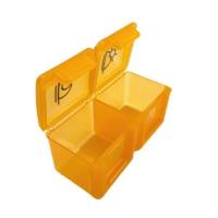 China 32 Compartment Plastic Pill Box Medicine Organizer Case 22x5.2x2.6cm Custom Color for sale