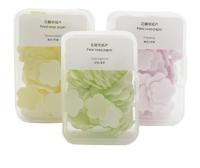 China Mini Portable Disposable Paper Soap Sheets 50pcs per Box Travel Hand Wash for sale