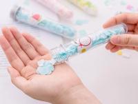 China Custom Disposable Paper Soap Sheets 50pcs Tube Portable Hand Cleaning Travel Essential for sale