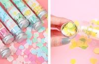 China Custom Disposable Paper Soap Sheets 50pcs Tube Portable Hand Cleaning Travel Essential for sale