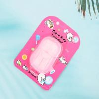 China Mini Disinfecting Soap Slice Disposable Hand Paper Soap Sheets Natural Portable Travel 50pc per Box for sale