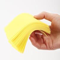 China Eco-Friendly Laundry Detergent Sheets 100pcs Travel Disposable Washing Paper Soap for sale