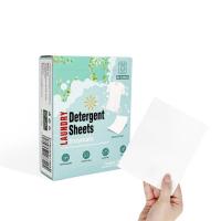 China Disposable Laundry Detergent Sheets 10g Plant Based Eco Friendly Cleaning Flakes for sale