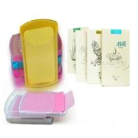 China Portable Natural Travel Roller Soap Sheets 50 Sheets Per Box Water Dissolved Hand Cleaning for sale