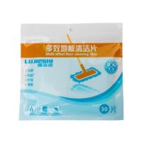 China Disposable Liquid-Free Floor Cleaning Sheet 100000pcs Biodegradable Dissolvable Eco Friendly for sale