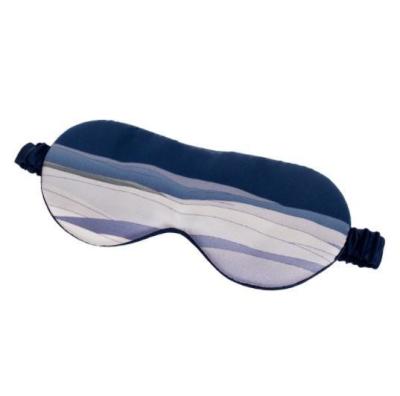 China Wholesale Color Printed Luxury Silk Eye Sleep Mask Soft Eyeshade for Travel 500pcs MOQ for sale