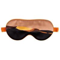 China Wholesale Color Printed Luxury Silk Eye Sleep Mask Soft Eyeshade for Travel 500pcs MOQ for sale