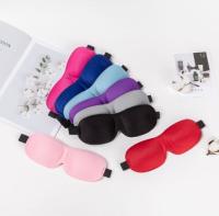 China Lightweight Polyester Comfortable Eye Sleeping Mask Eyeshade Adjustable 3D Eye Shade for sale
