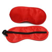 China Customized Silk Satin Sleep Eye Mask Soft Eyeshade for Night Travel Nap 500pcs MOQ for sale