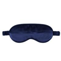 China Personalized Double Layer Elastic Strap Soft Eye Shade Travel Silk Sleep Eye Mask for sale