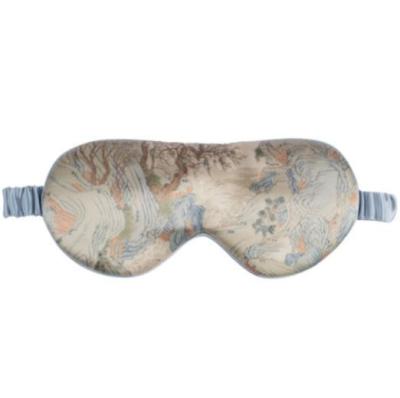 China Custom Logo Silk Satin Sleep Eye Mask for Travel Night Use 500pcs MOQ for sale