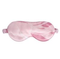 China Custom Logo Silk Satin Sleep Eye Mask for Travel Night Use 500pcs MOQ for sale