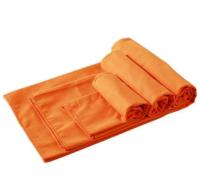 China Custom Microfiber Quick Dry Gym Towel 40x80cm Absorbent Portable Fitness Hand Towel for sale